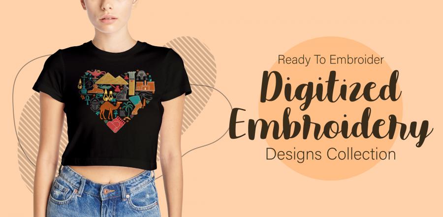 Digitized Machine Embroidery Designs Online at Cre8iveSkill