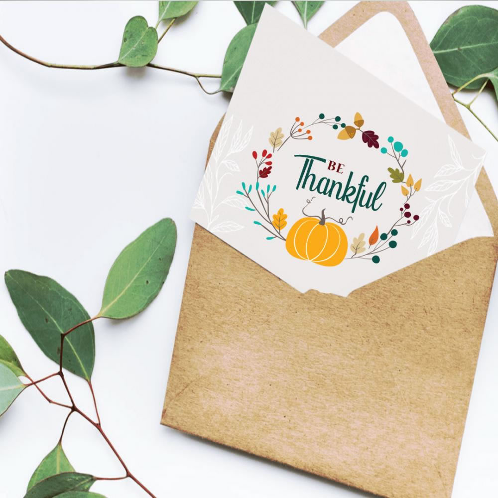 Be Thankful Vector Art | Thankgiving Designs | Cre8iveSkill