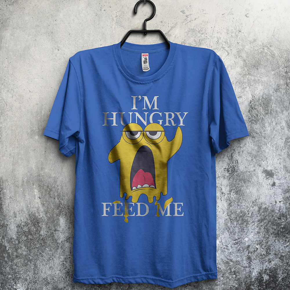 I M Hungry Feed Me - Minion Vector Art Design | Cre8iveSkill
