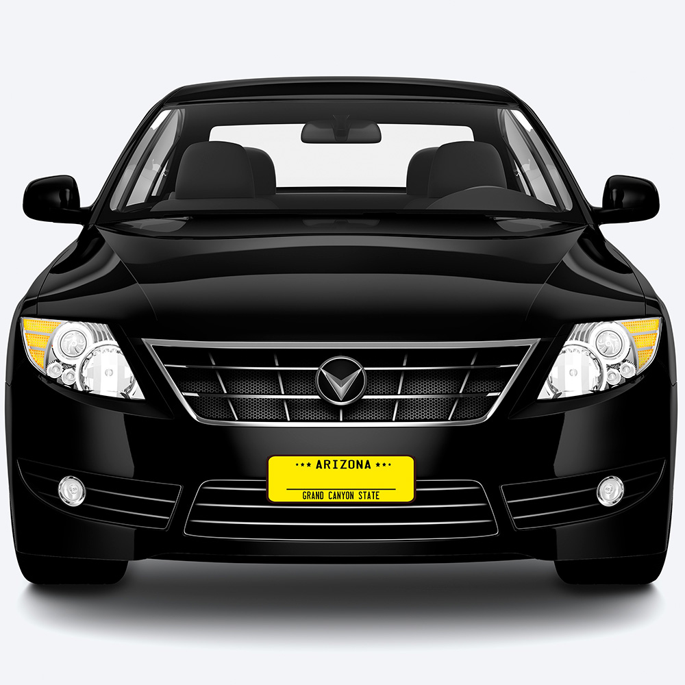 Buy Arizona Licence Plate Vector Art Design | Cre8iveSkill