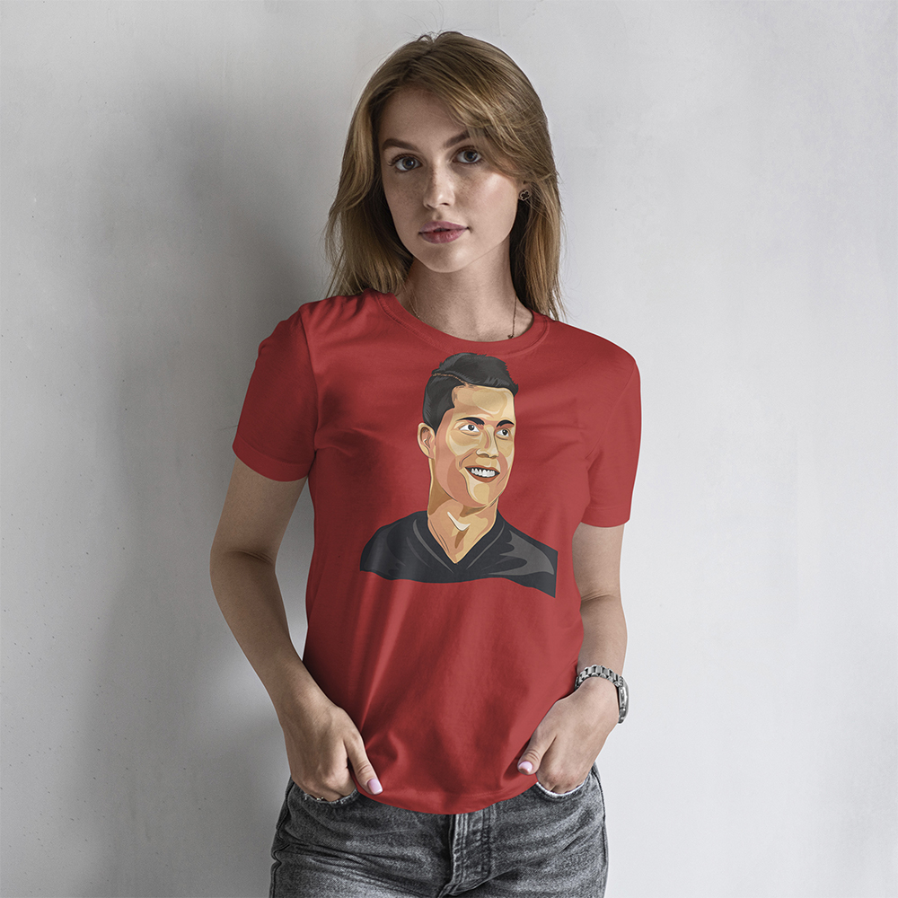 High Quality Cristiano Ronaldo Vector Art Graphics Design