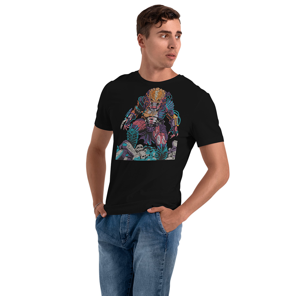 Blood Predator Embroidery design For T-Shirts | Cre8iveSkill