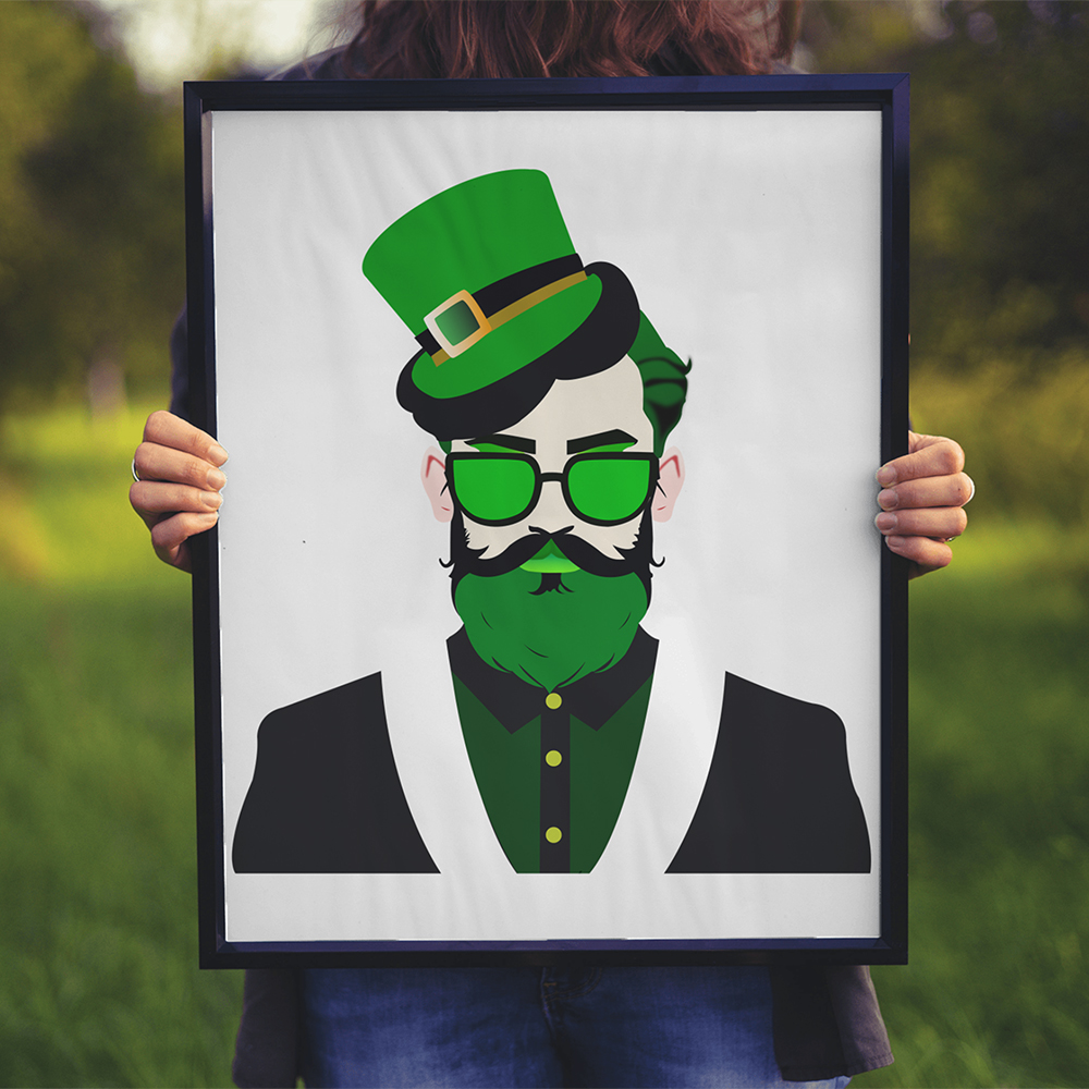 Get High Quality St Patrick Vector Graphic Design