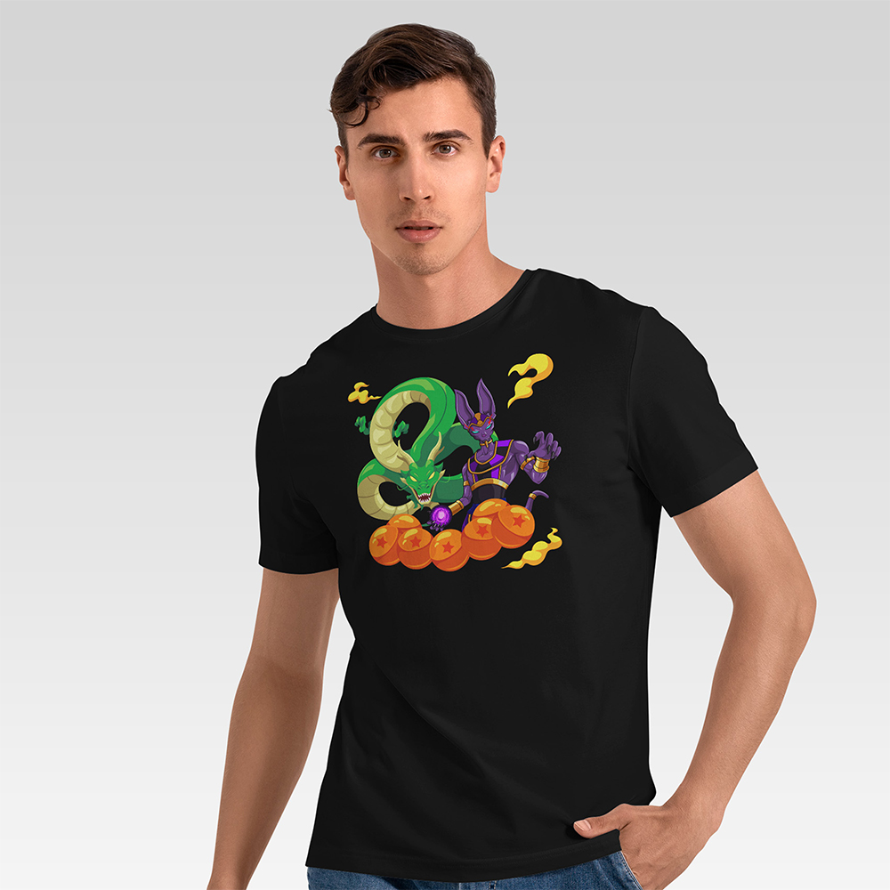 Shop Exclusive Beerus With Dragon Vector Design | Cre8iveSkill