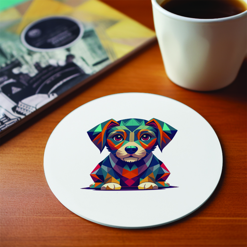Download Stylish Poly Dog Vector Design | Cre8iveskill Artwork