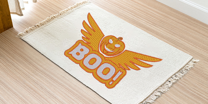 Spooky Halloween Home Decor Ideas Using Custom Embroidery Designs